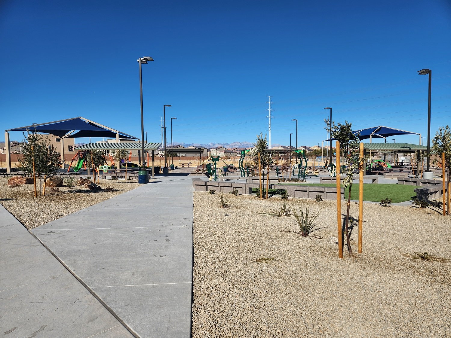 Battle Born Park 5K Route Options - Vegas Outside